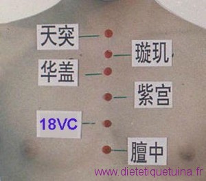 Points du Vaisseau Conception (Ren Mai) Archives - Diététique chinoise ...